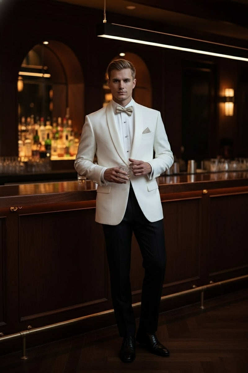 "Brentwood" Ivory Dinner Jacket – CardiInternational.com