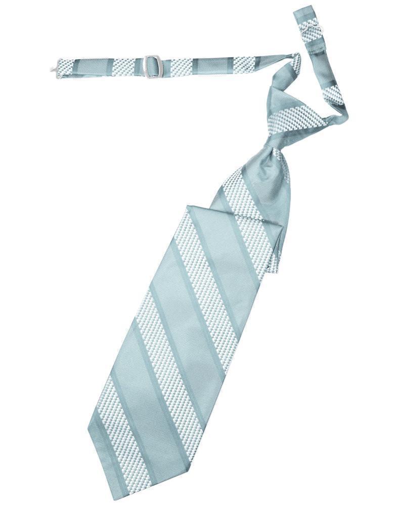 Powder Blue Venetian Stripe Necktie – CardiInternational.com