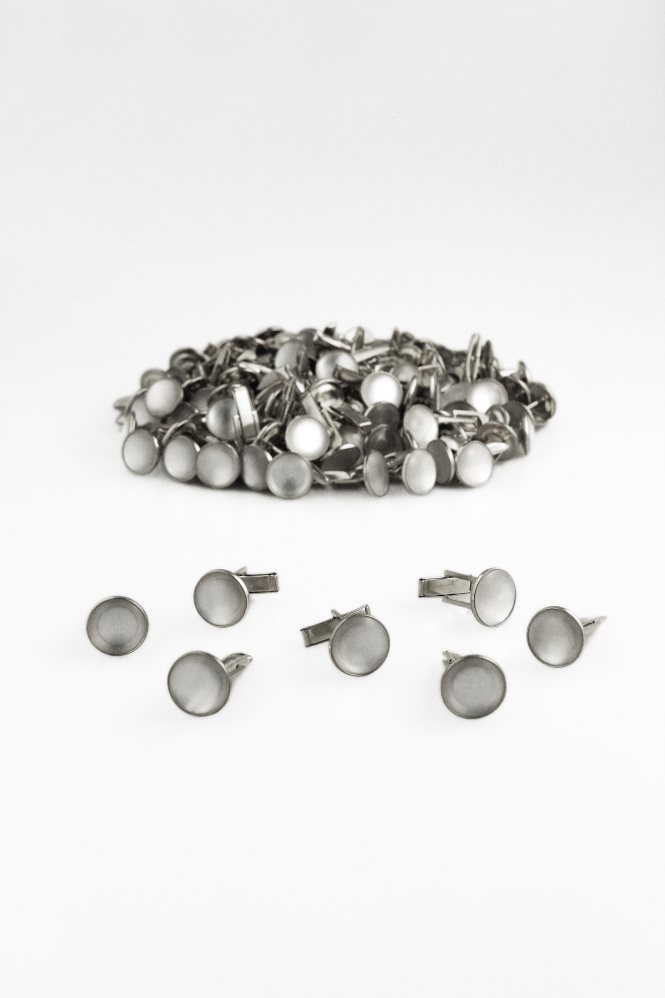 White & Silver Cufflinks (144 pieces) – CardiInternational.com
