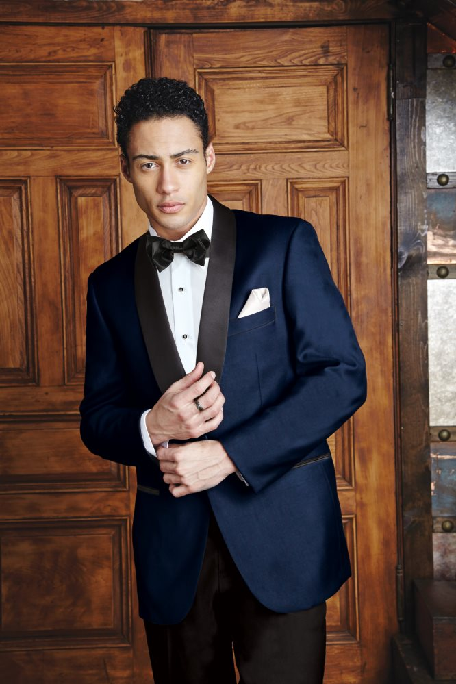 "Henley" Navy Velvet Dinner Jacket (Separates) – CardiInternational.com